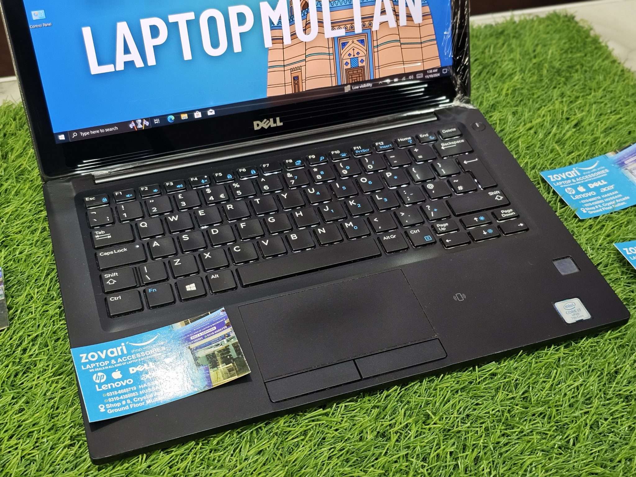 Dell latitude 7280 core i7 7th generation , touch, finger, Backlight ...